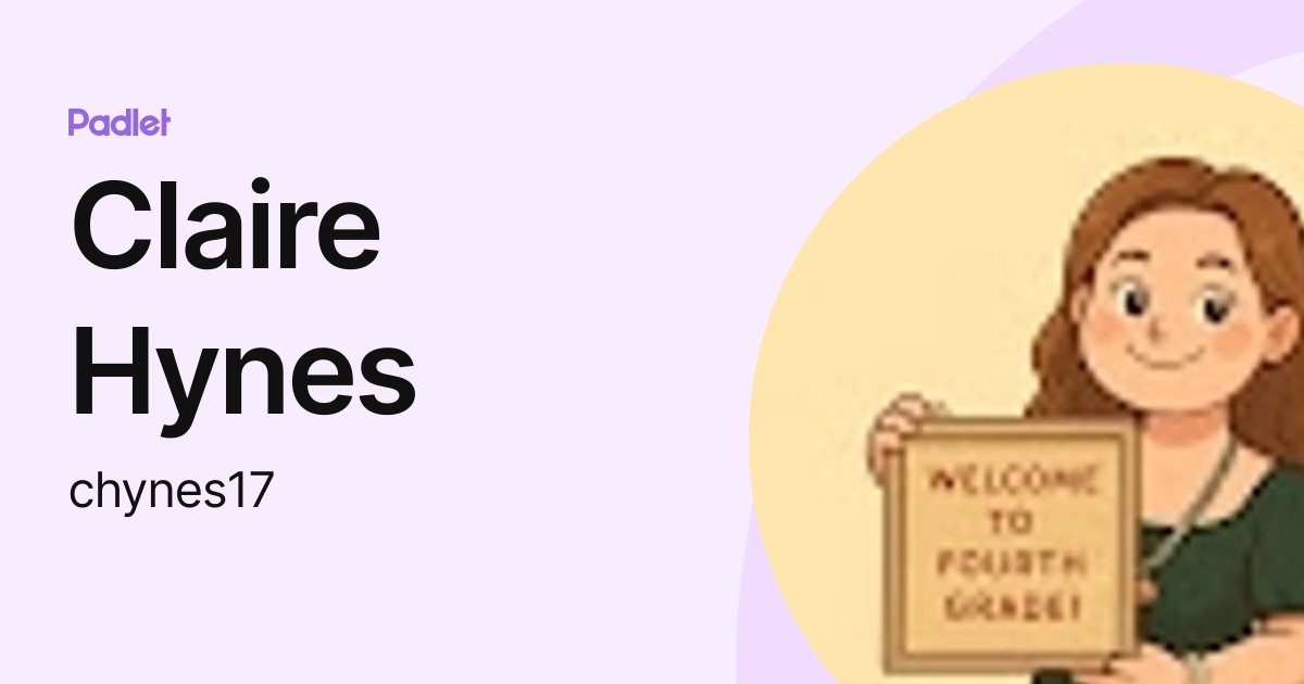 Claire Hynes (chynes17) profile | Padlet
