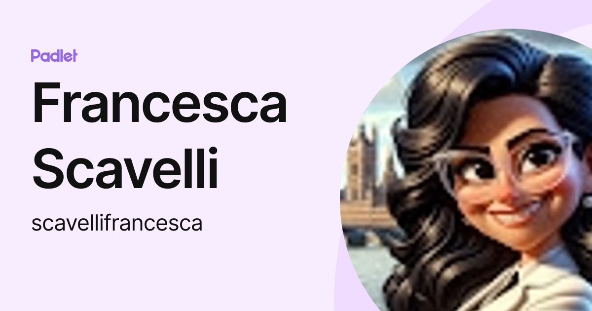 Francesca Scavelli (scavellifrancesca) profile | Padlet