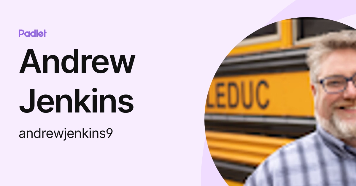 Andrew Jenkins (andrewjenkins9) profile | Padlet