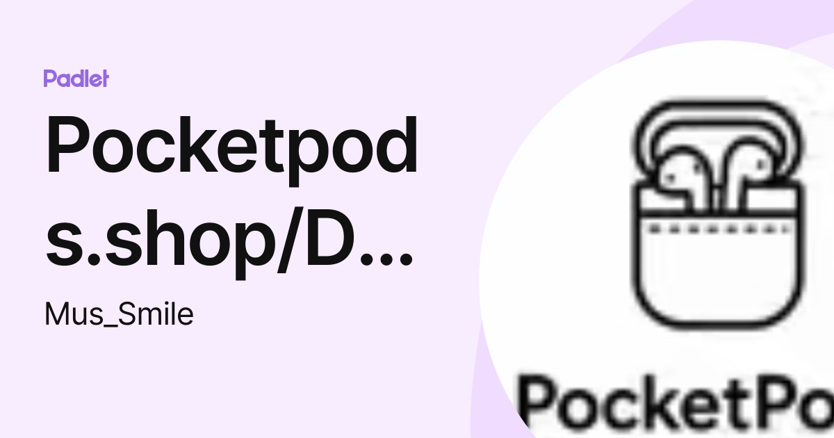 @TheFrenchLobster737 (Mus_Smile) profile | Padlet