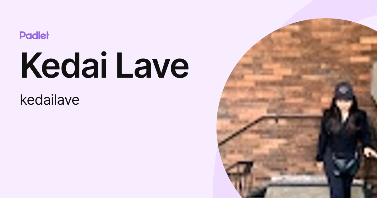Kedai Lave (kedailave) profile | Padlet