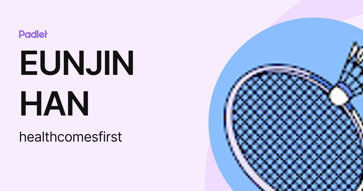 EUNJIN HAN (genieinthesc1) profile | Padlet
