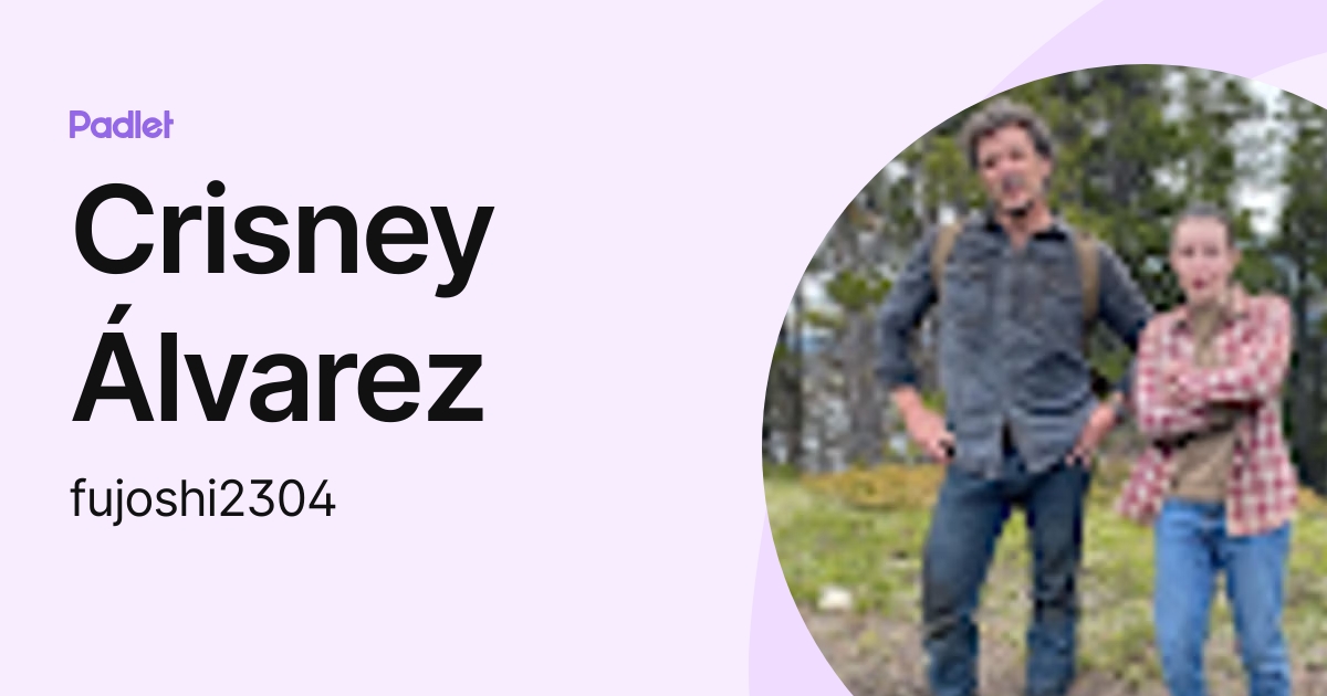 Crisney Álvarez (fujoshi2304) profile | Padlet