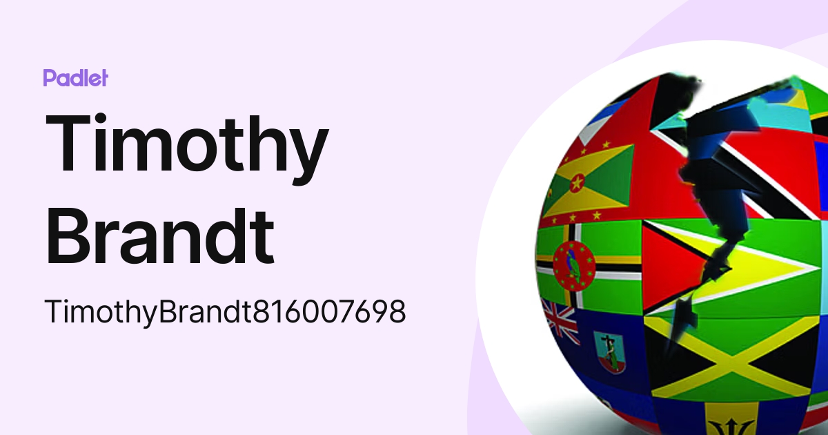 Timothy Brandt (TimothyBrandt816007698) profile | Padlet
