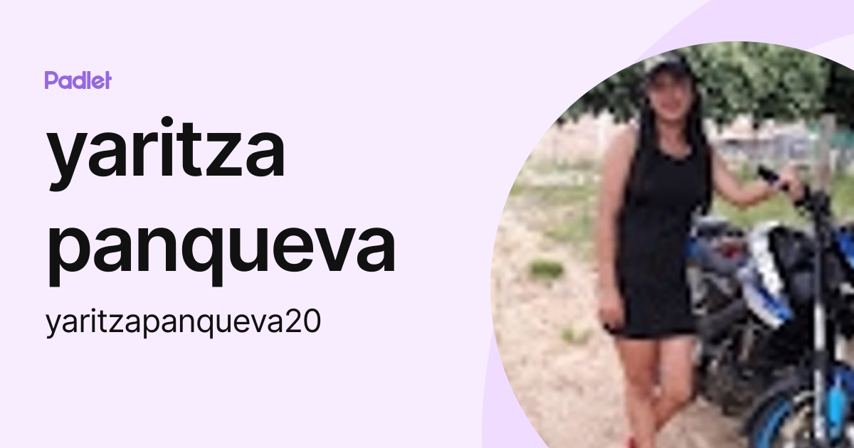 yaritza panqueva (yaritzapanqueva20) profile | Padlet