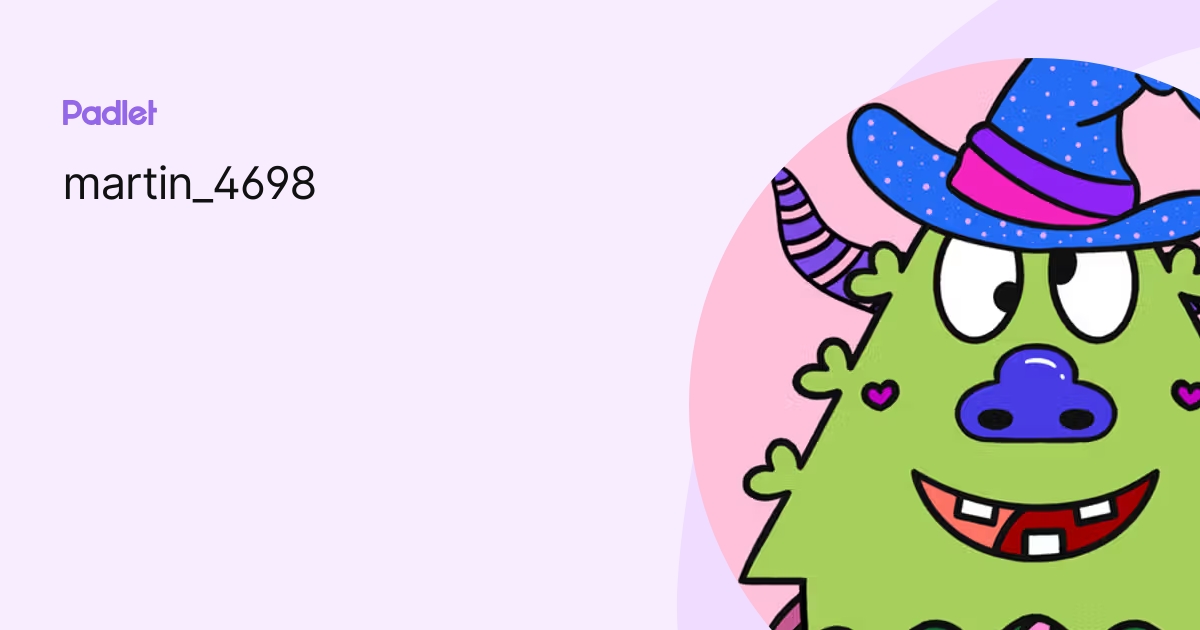 martin_4698 profile | Padlet