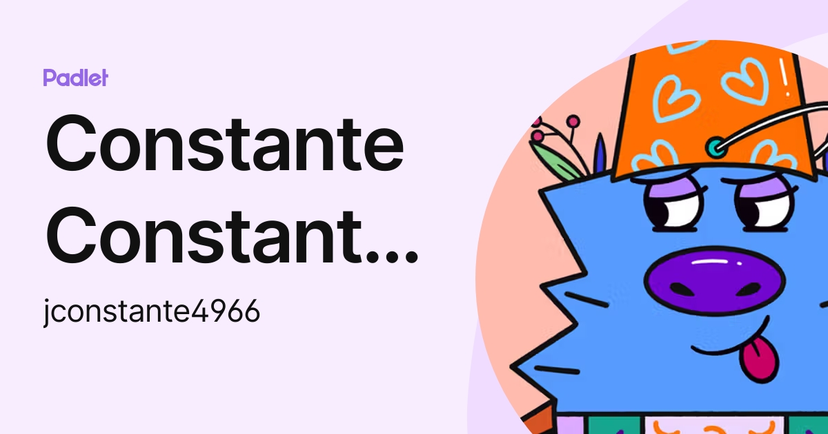 Constante Constante Jennifer Melissa (jconstante4966) profile | Padlet