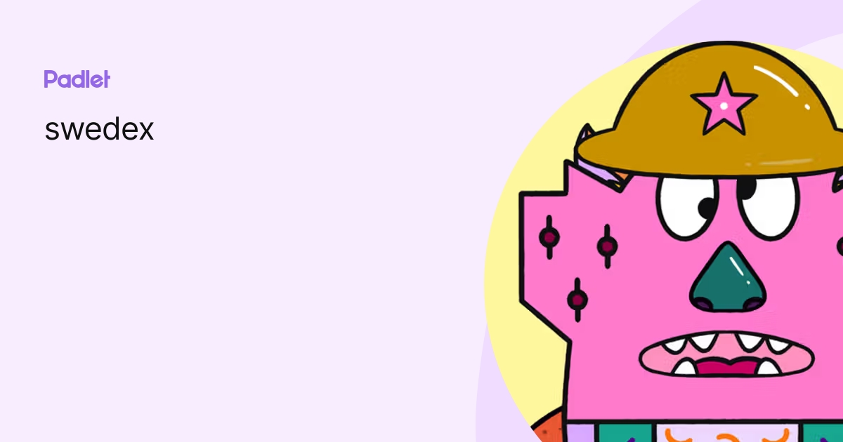 swedex profile | Padlet