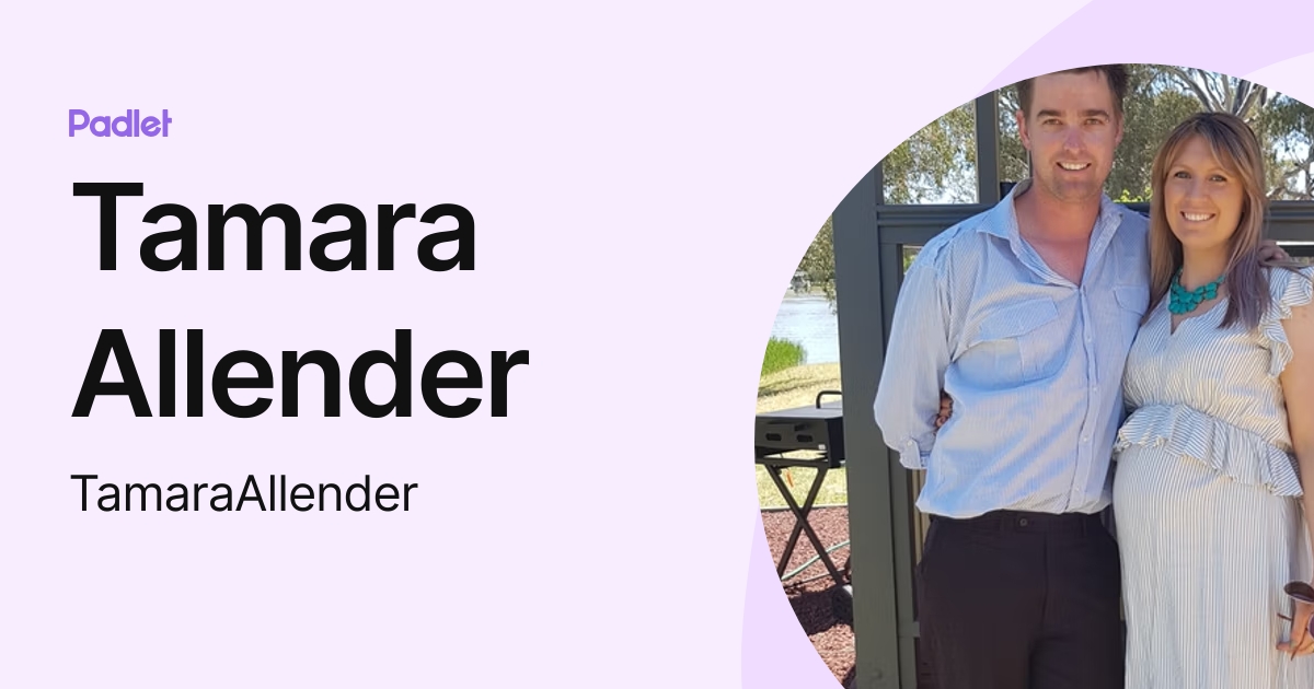 Tamara Allender (TamaraAllender) profile | Padlet
