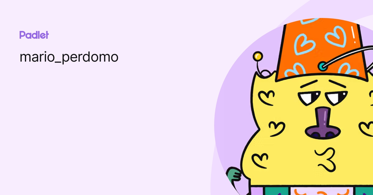 mario_perdomo profile | Padlet