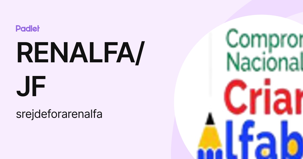 RENALFA/JF (srejdeforarenalfa) profile | Padlet