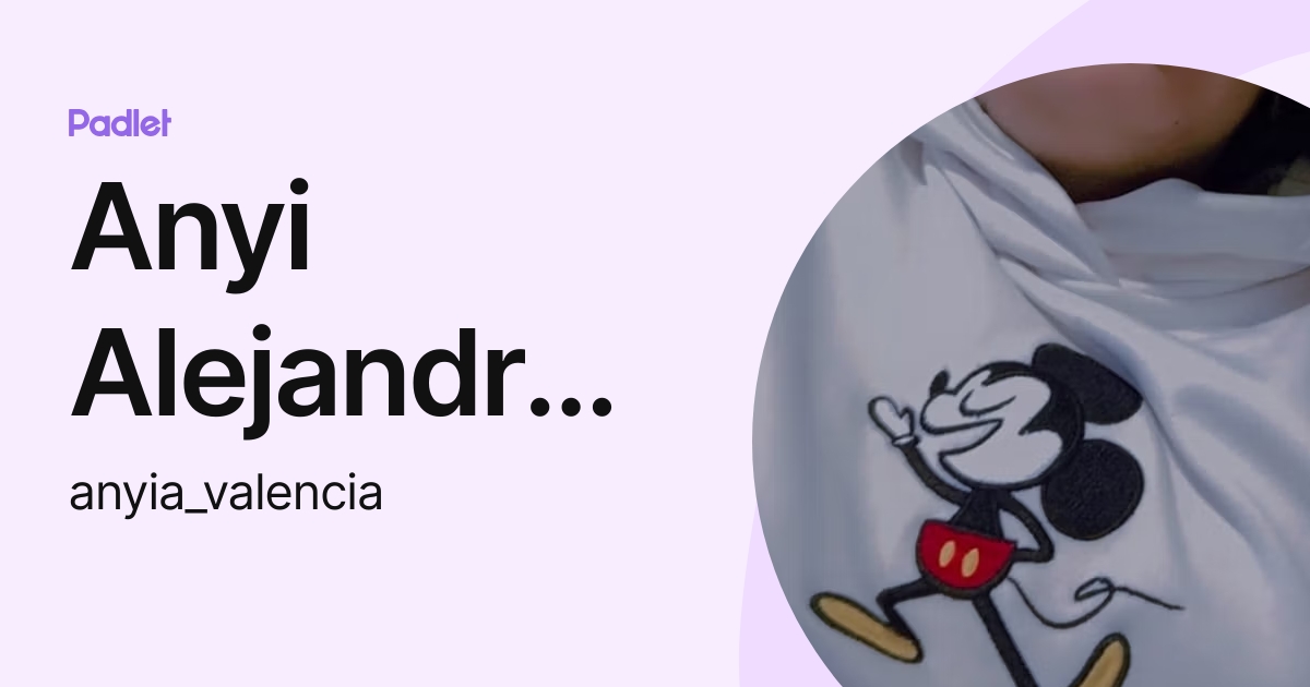 Anyi Alejandra Valencia Rivera (anyia_valencia) profile | Padlet