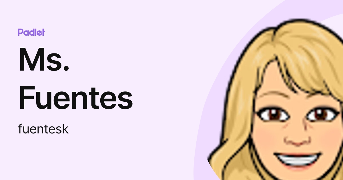 Kathy Fuentes (fuentesk) profile | Padlet