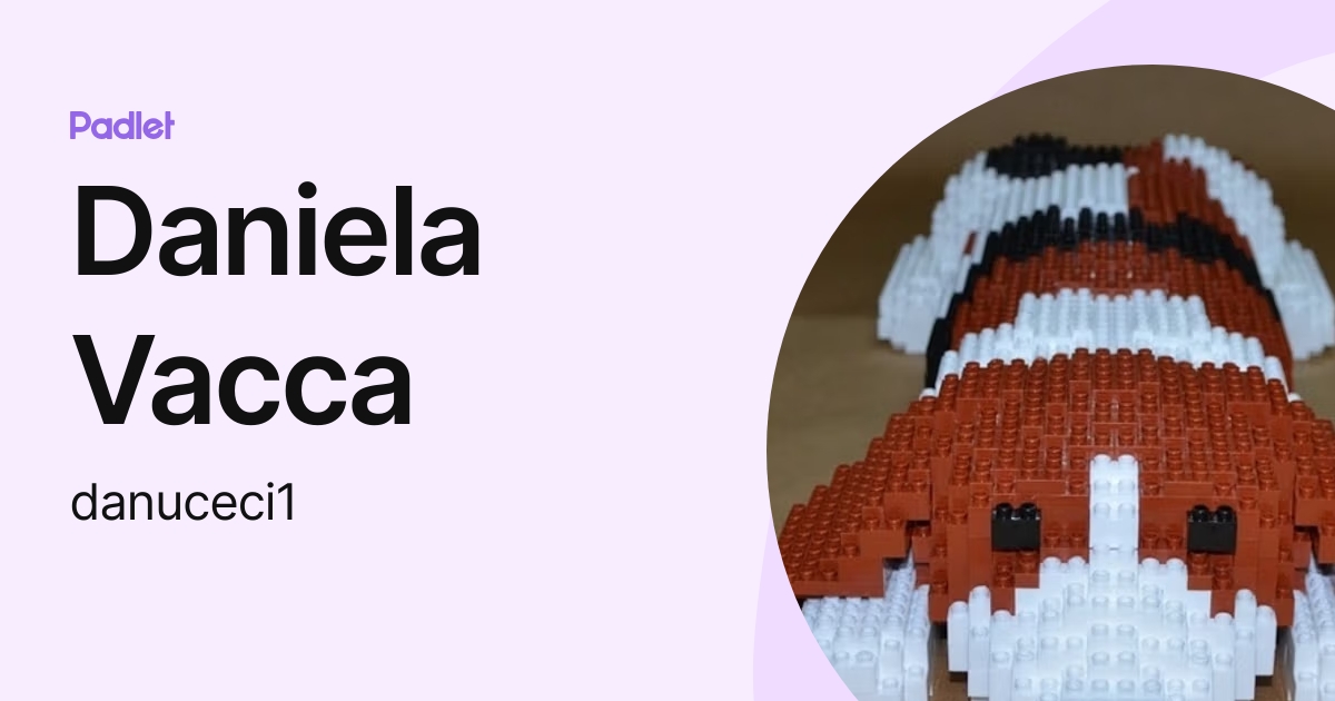 Daniela Vacca (danuceci1) profile | Padlet