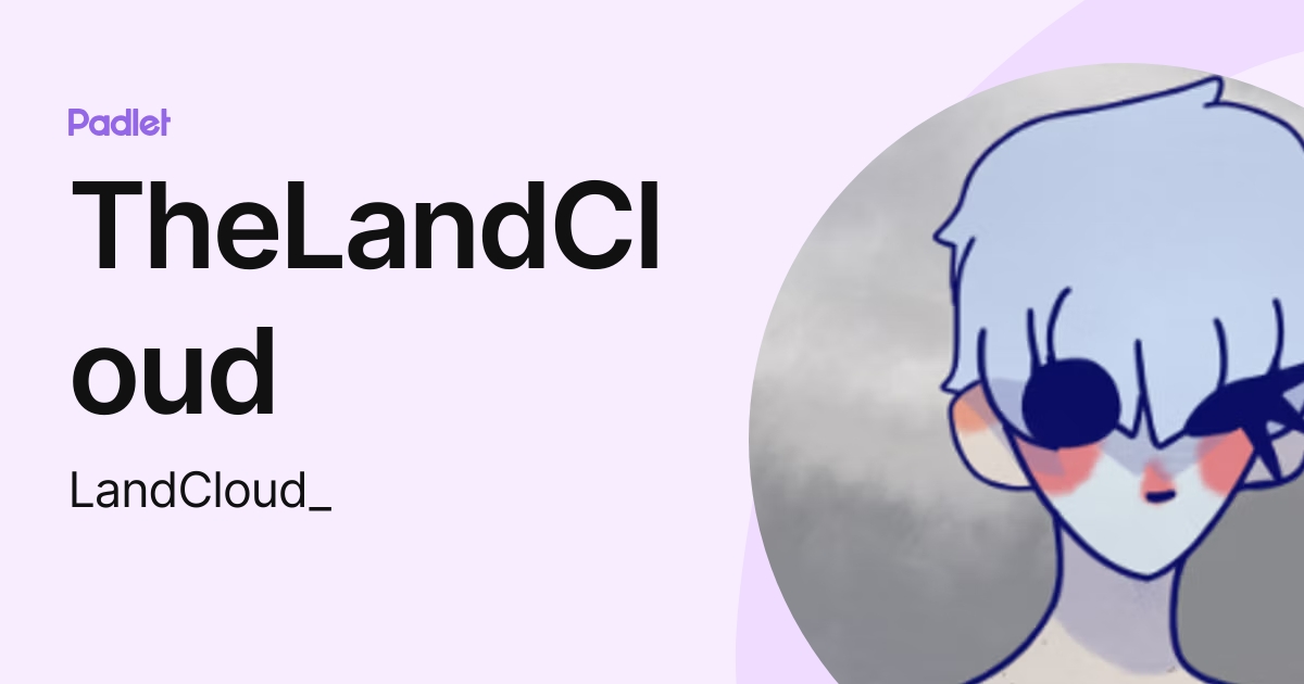 TheLandCloud (LandCloud_) profile | Padlet