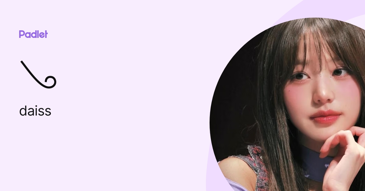 𓂅 (daiss) profile | Padlet