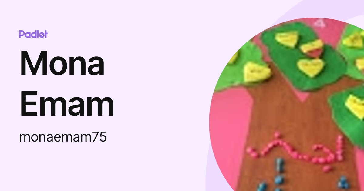 Mona Emam (monaemam75) profile | Padlet