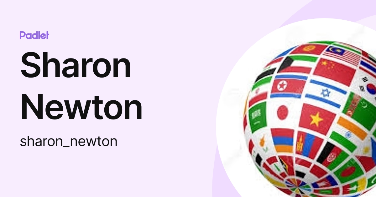 Sharon Newton (sharon_newton) profile | Padlet