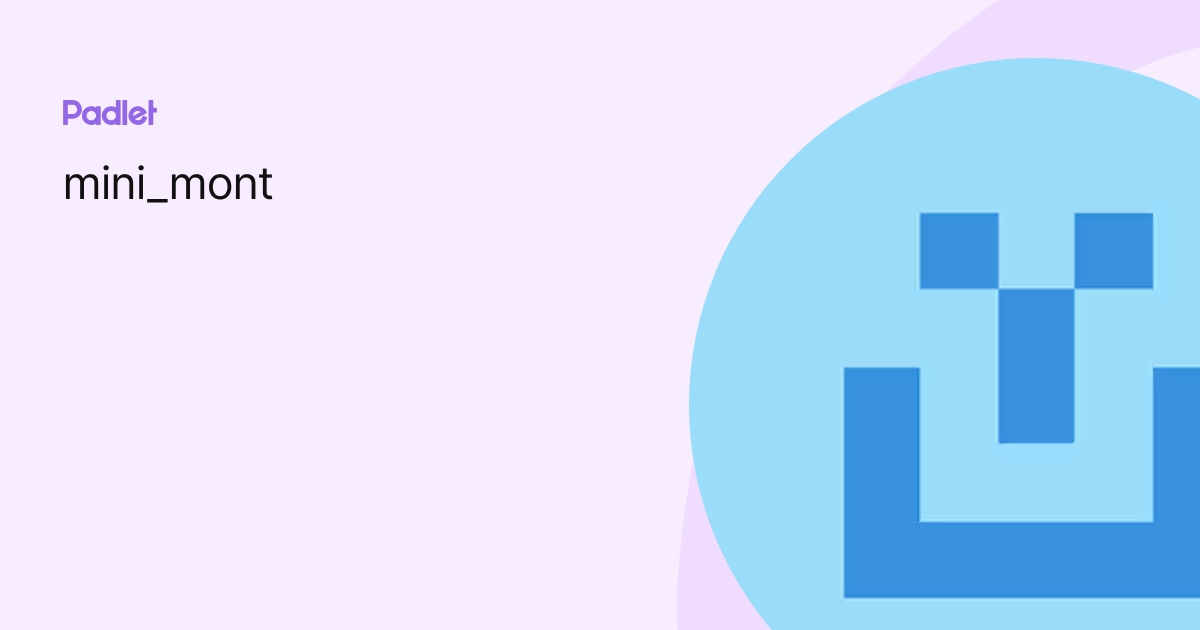 mini_mont profile | Padlet