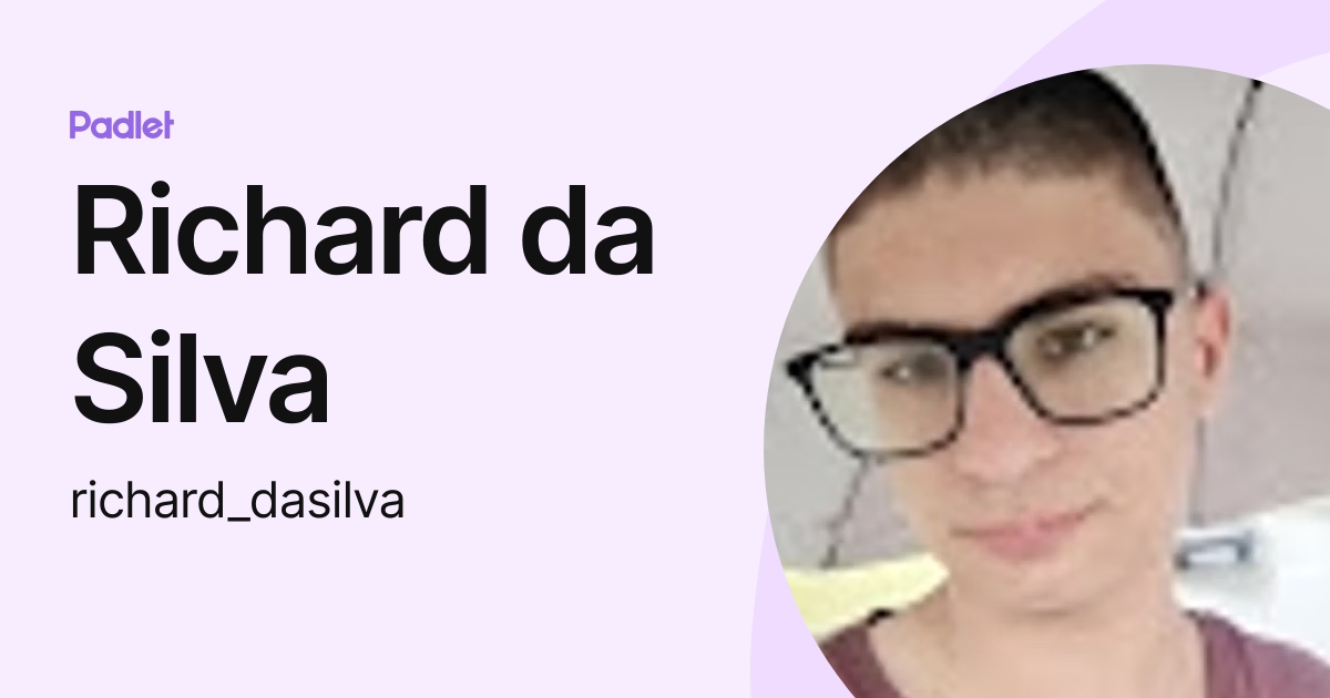 Richard da Silva (richard_dasilva) profile | Padlet