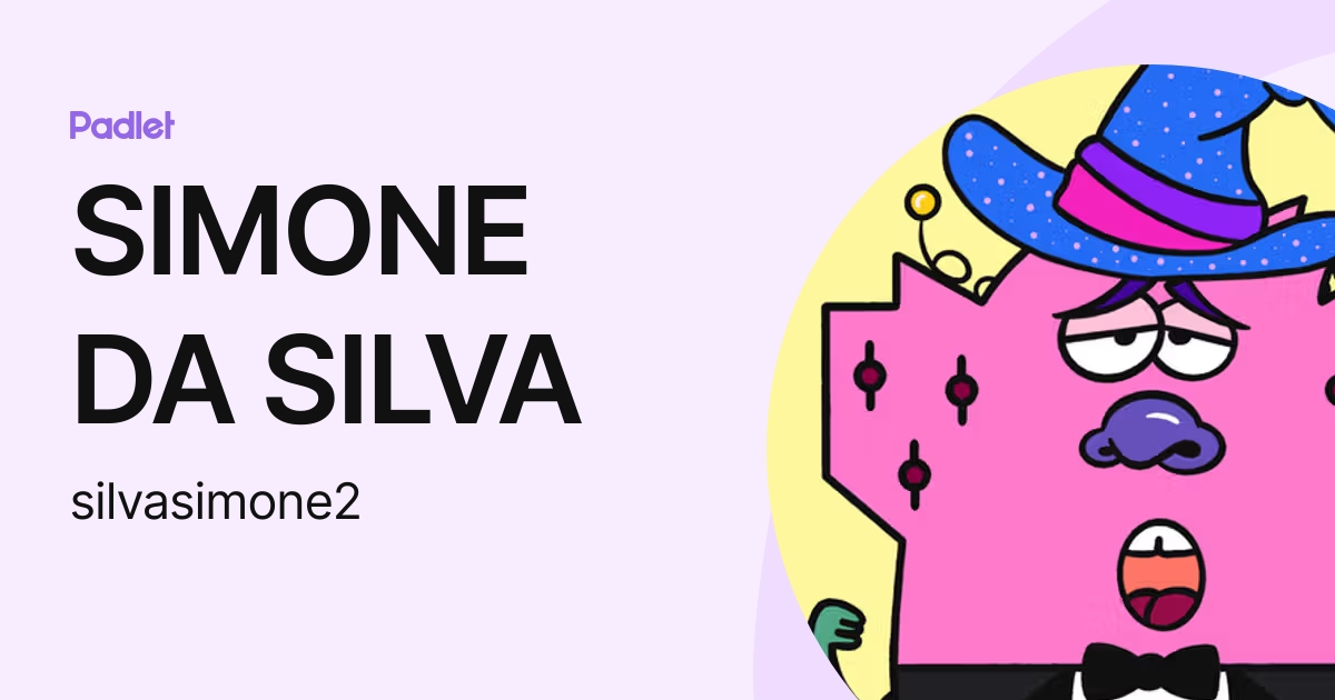 SIMONE DA SILVA (silvasimone2) profile | Padlet