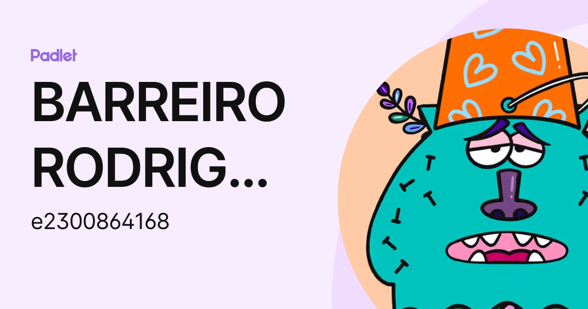 BARREIRO RODRIGUEZ NAYELI MAYTE (e2300864168) profile | Padlet