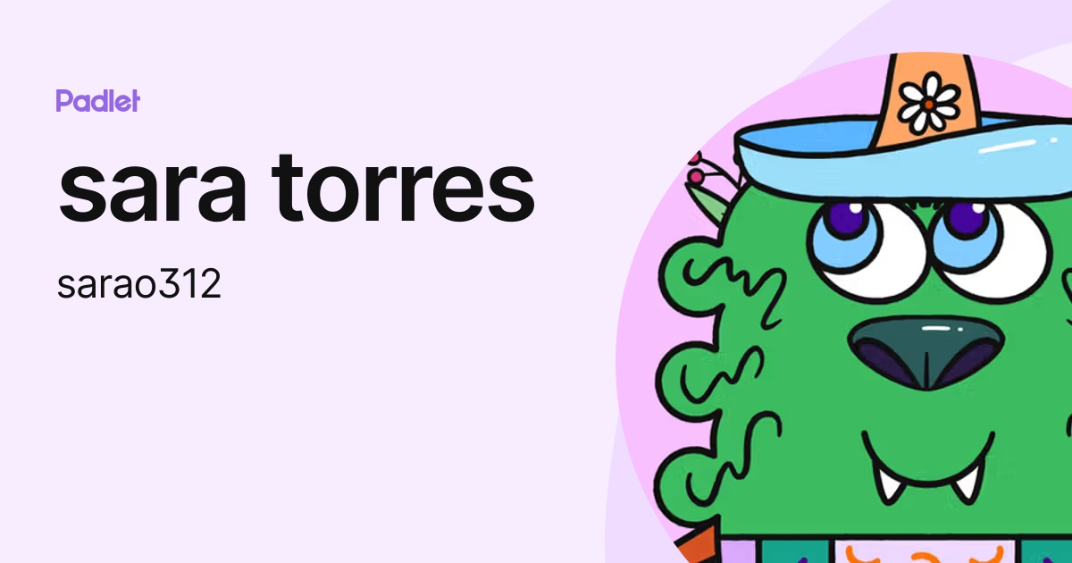 sara torres (sarao312) profile | Padlet