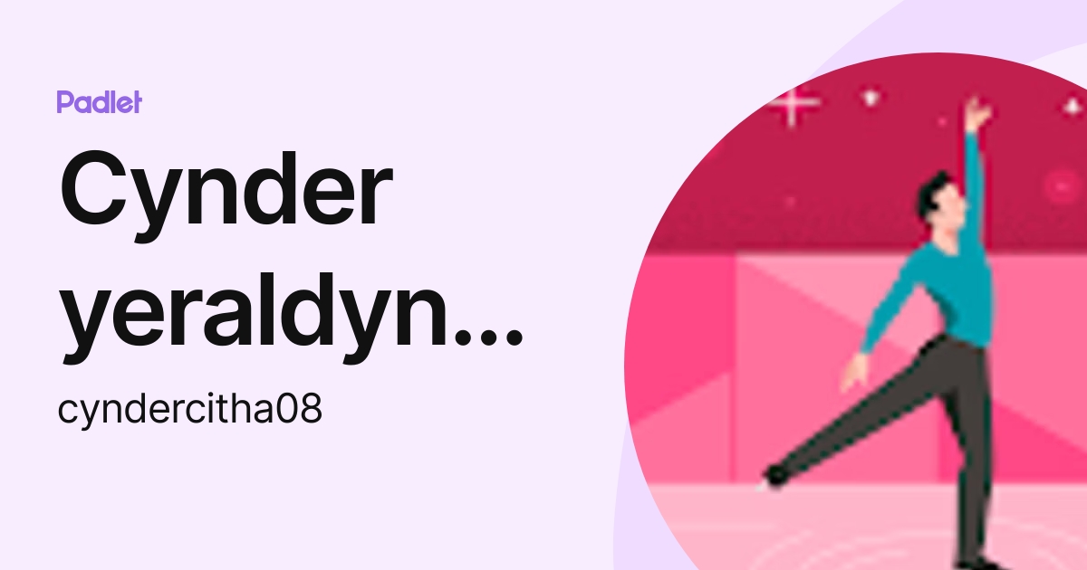 Cynder yeraldyn Angulo flores (cyndercitha08) profile | Padlet