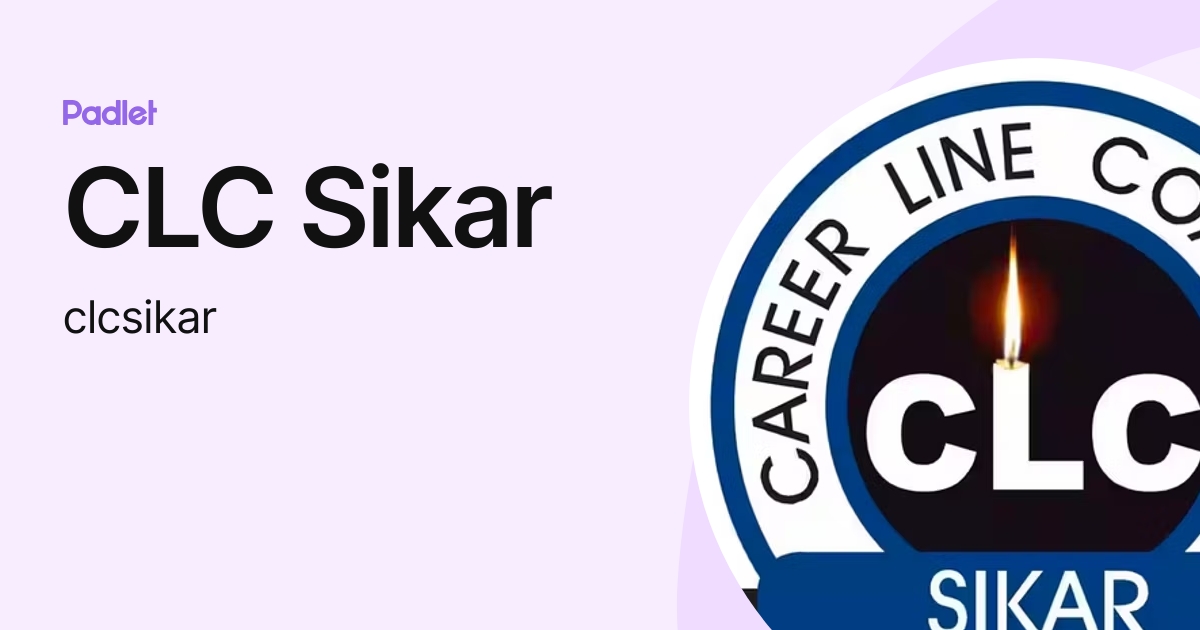 CLC Sikar (clcsikar) profile | Padlet