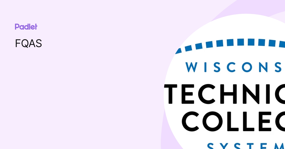 FQAS profile | Padlet