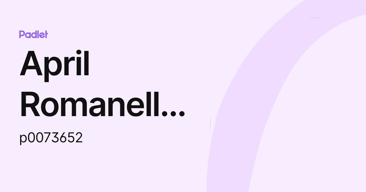 April Romanelli - Eagle Plains PS (1441) (p0073652) profile | Padlet