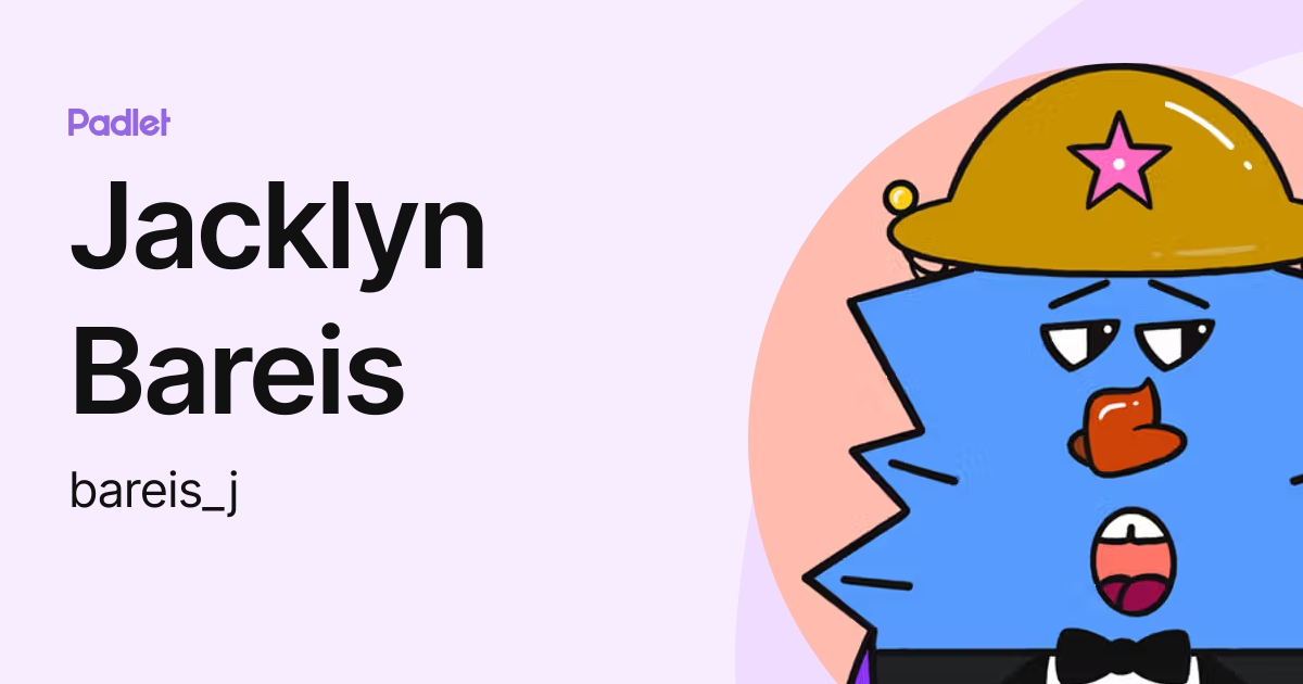 Jacklyn Bareis (bareis_j) profile | Padlet