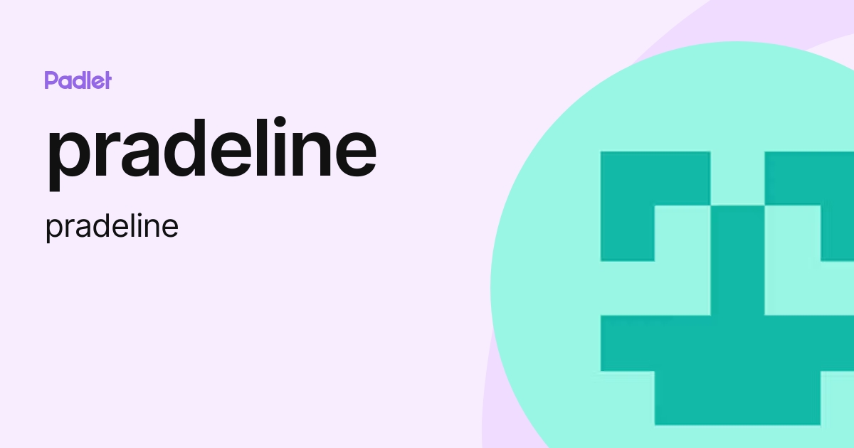 pradeline (pradeline) profile | Padlet