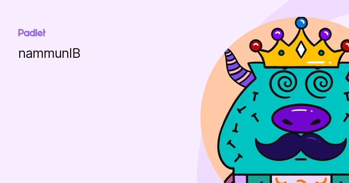 nammunIB profile | Padlet