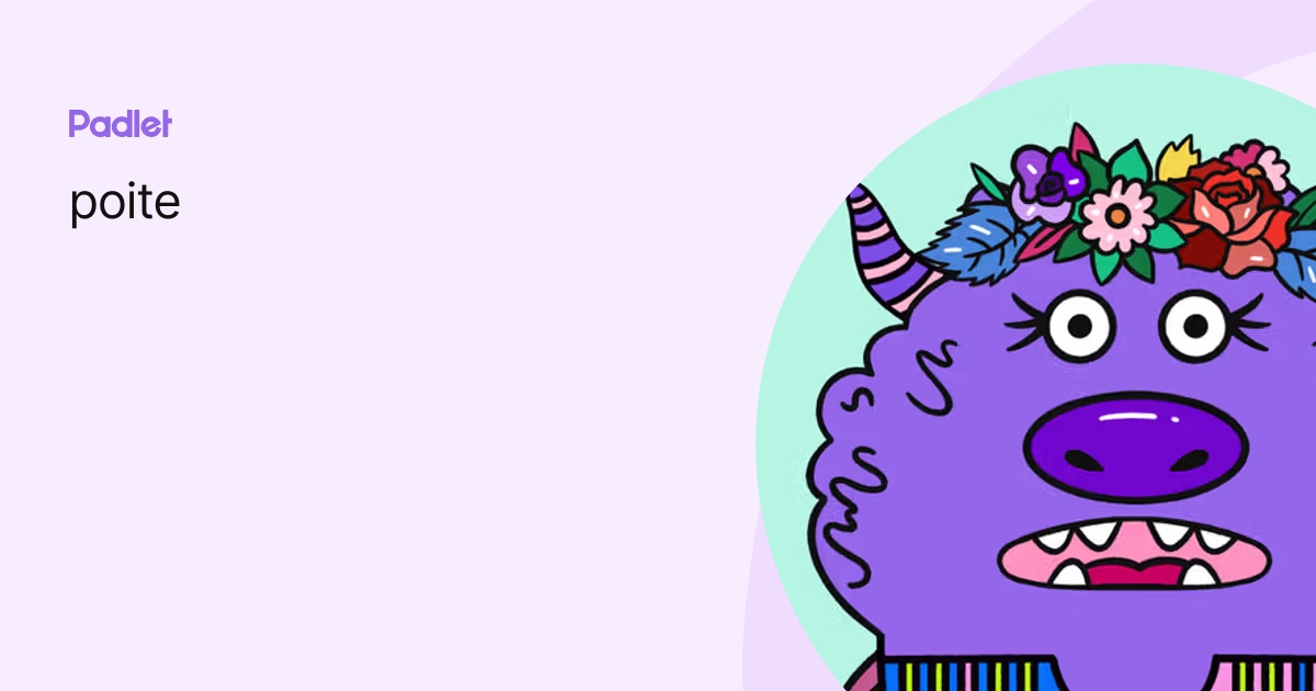 poite profile | Padlet