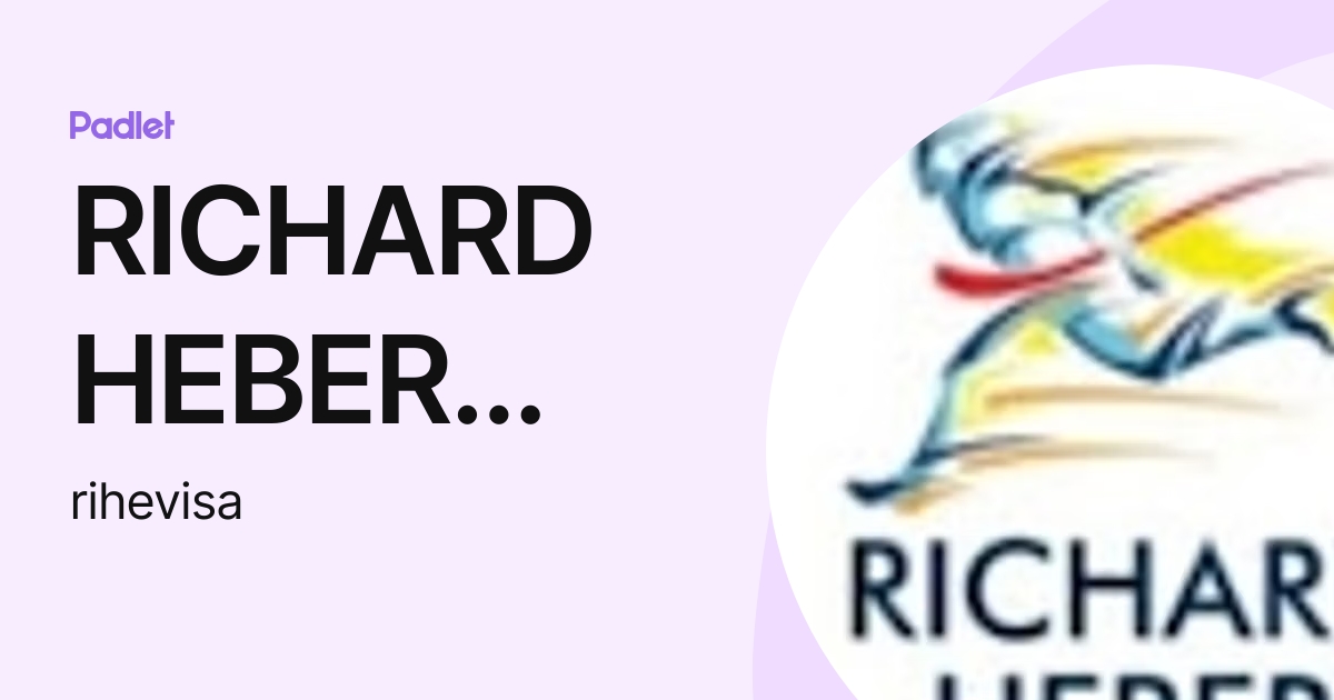 RICHARD HEBER VILLAR SALAZAR (rihevisa) profile | Padlet