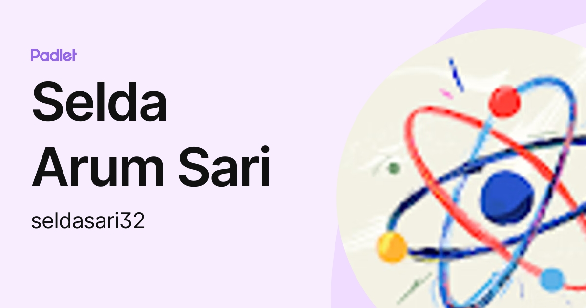 Selda Arum Sari (seldasari32) profile | Padlet