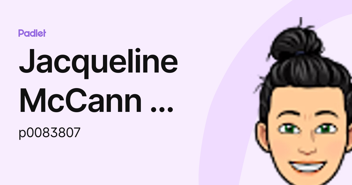 Jacqueline McCann - Eagle Plains PS (1441) (p0083807) profile | Padlet