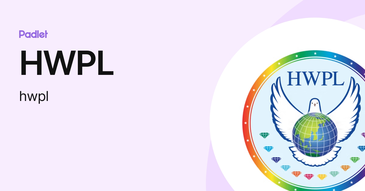 HWPL (hwpl) profile | Padlet