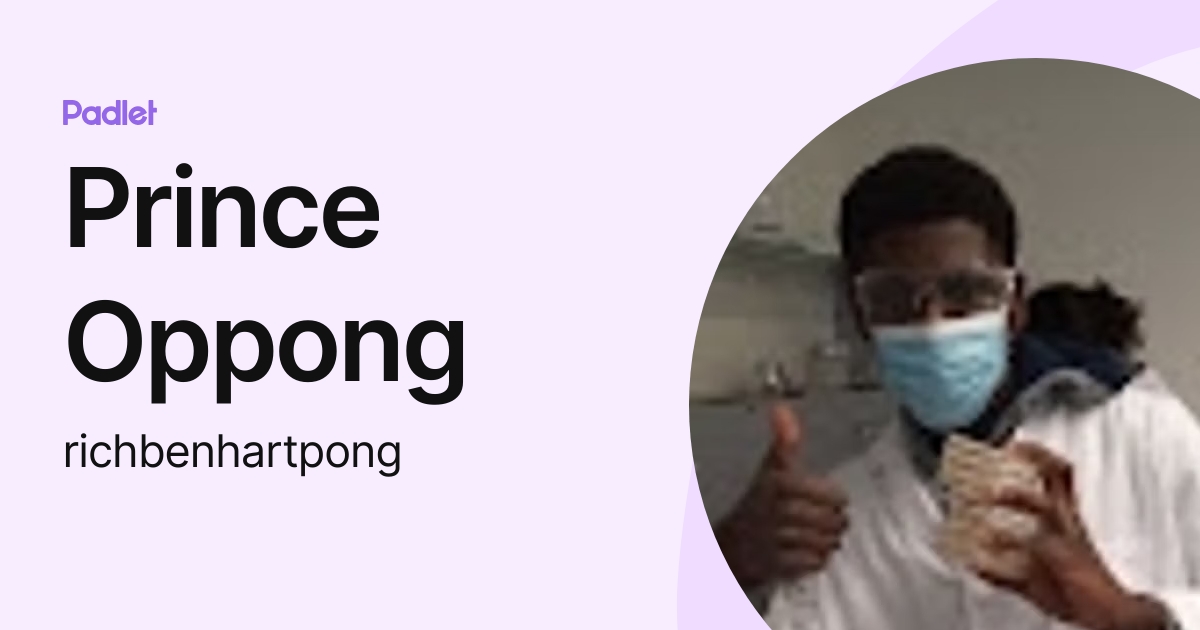 Prince Oppong (richbenhartpong) profile | Padlet