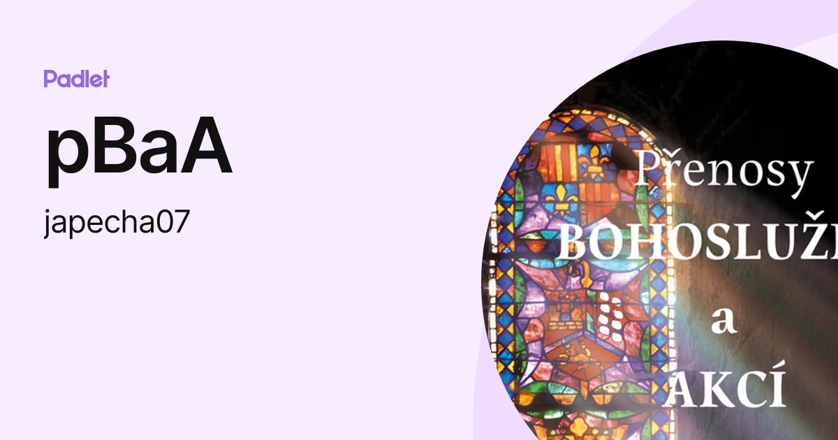 pBaA (japecha07) profile | Padlet