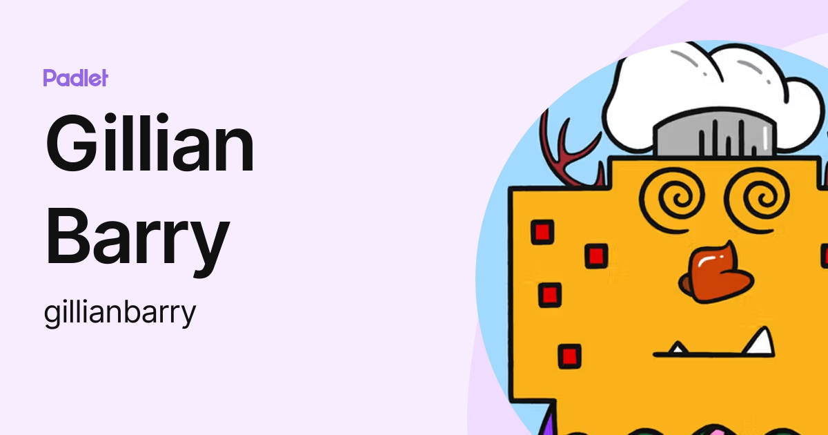 Gillian Barry (gillianbarry) profile | Padlet