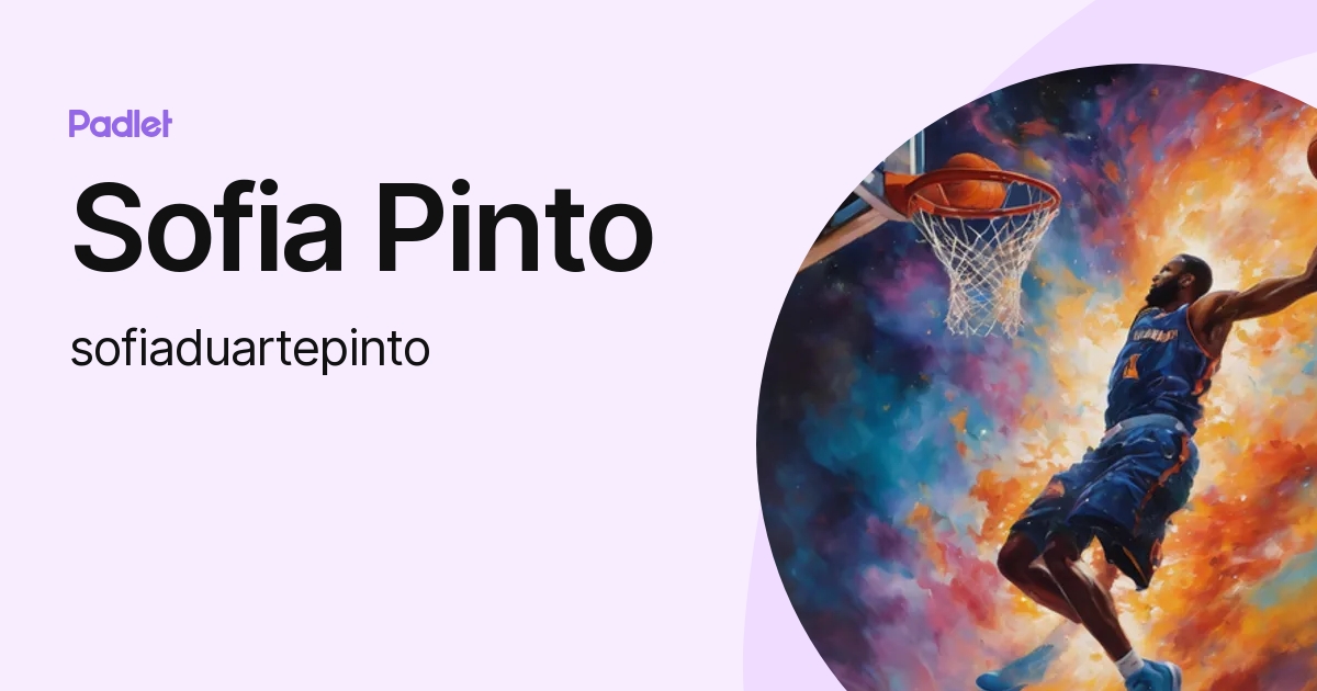 Sofia Pinto (sofiaduartepinto) profile | Padlet