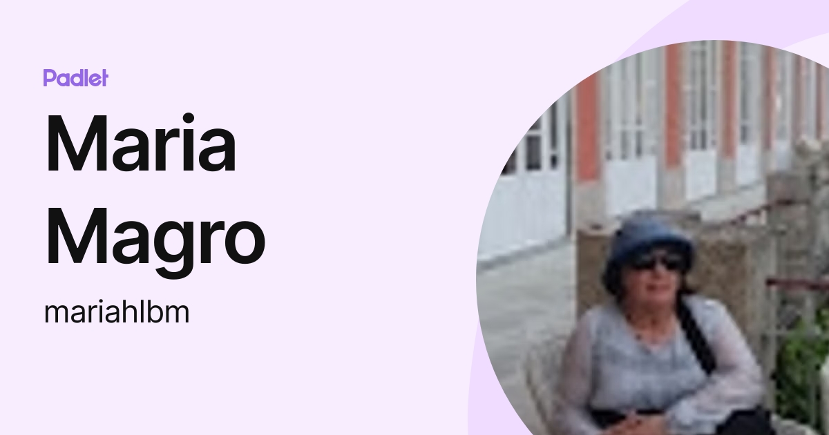 Maria Magro (mariahlbm) profile | Padlet