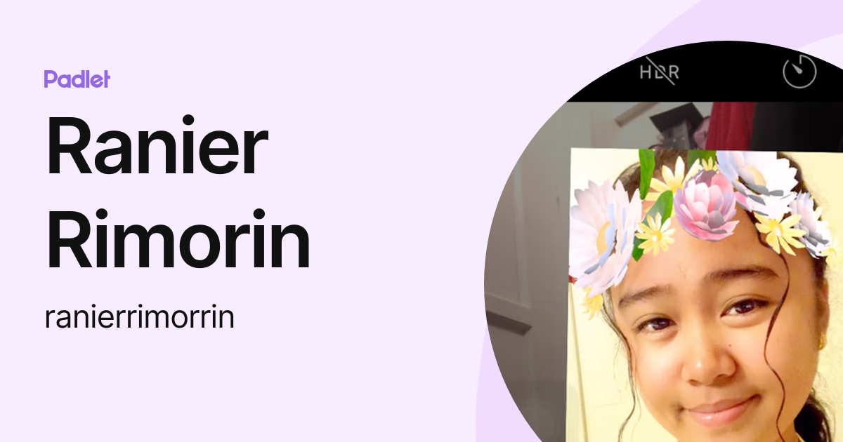 Ranier Rimorin (ranierrimorrin) profile | Padlet