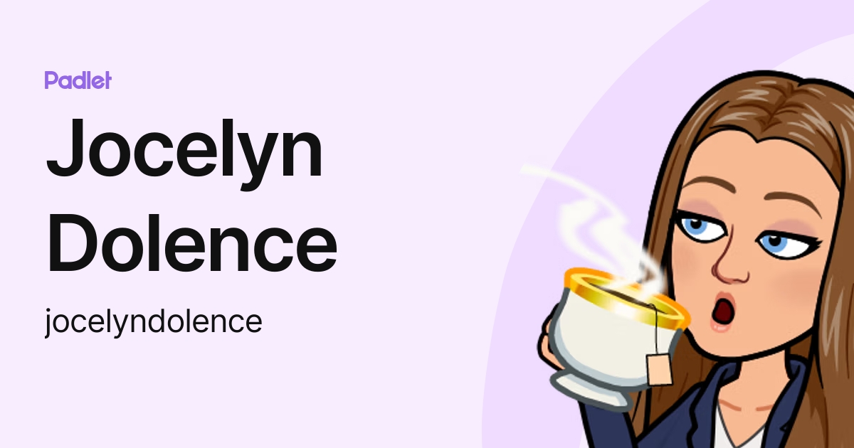 Jocelyn Dolence (jocelyndolence) profile | Padlet