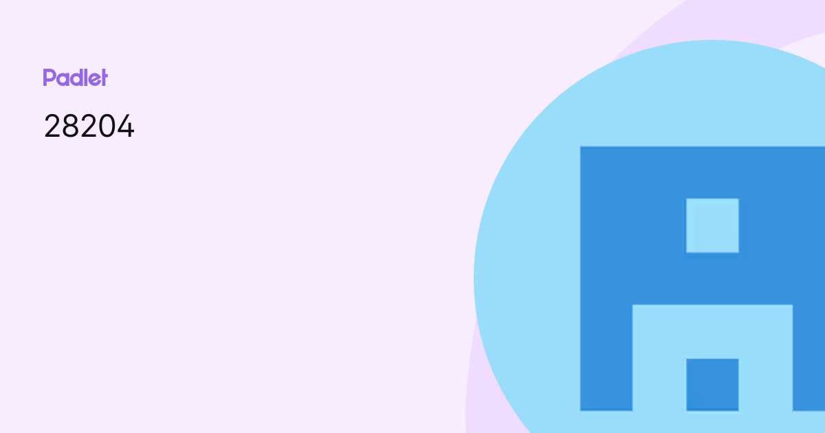 28204 profile | Padlet