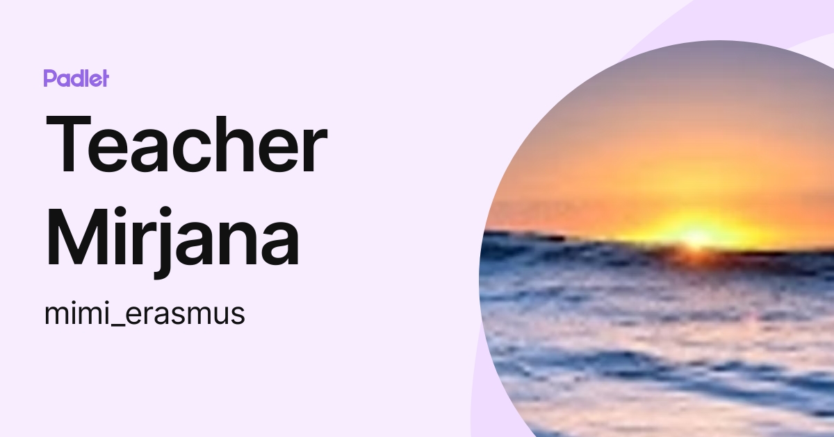 Mimi Erasmus+ SPLIT (mimi_erasmus) profile | Padlet