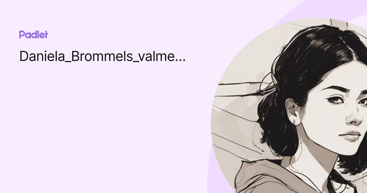 Daniela_Brommels_valmentaja profile | Padlet