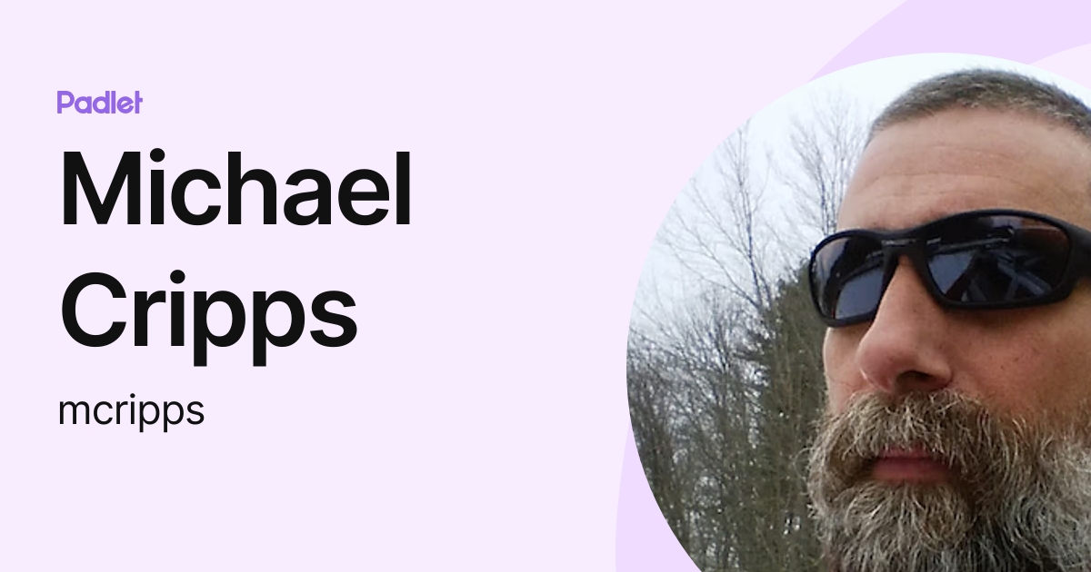 Michael Cripps (mcripps) profile | Padlet